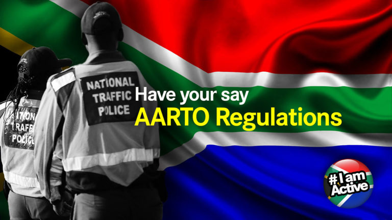 Comment on AARTO regulations - Dear South Africa