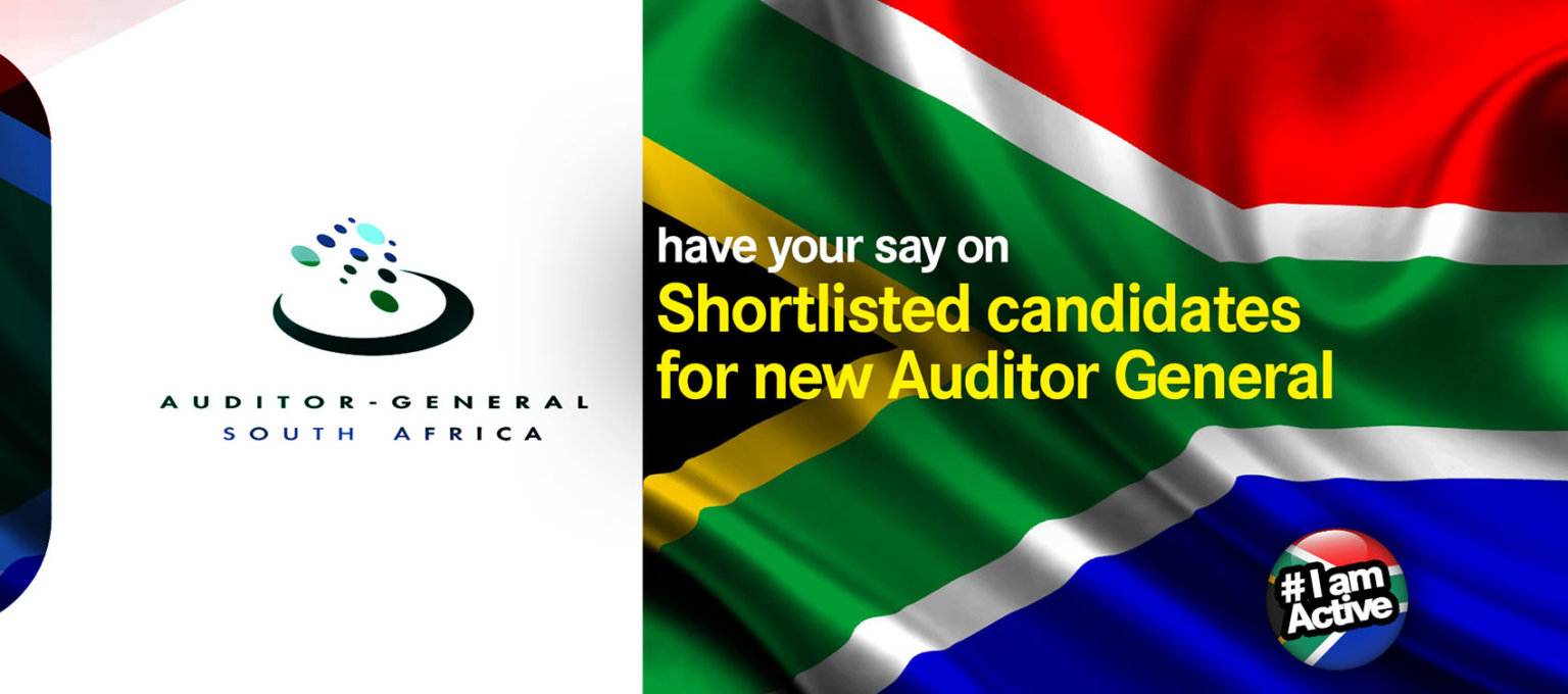 Comment on Auditor General candidates - Dear South Africa