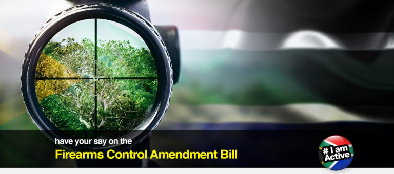 COMMENT: Firearm Control Amendment - Dear South Africa