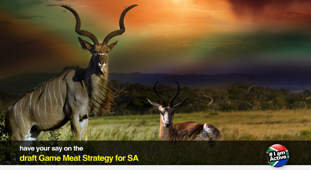 COMMENT; Game Meat Strategy - Dear South Africa